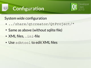 Extending Qt Creator - Tobias Hunger | PDF