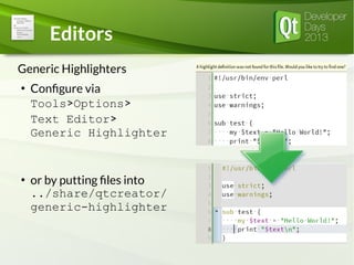 Extending Qt Creator - Tobias Hunger | PDF