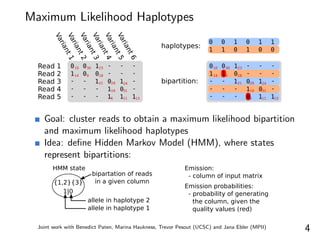 Tobias marschall haplotype aware genotyping | PDF | Genetics | Science