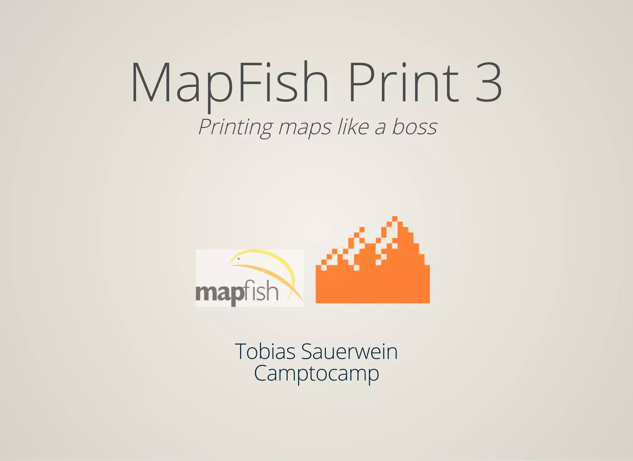 MapFish Print 3 : Printing maps like a boss | PDF