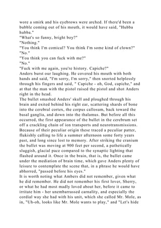 Tobias Wolffs short story, Bullet in the Brain Reprinted by p.docx