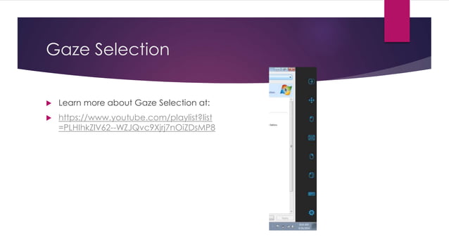 Tobii ISeries - Introduction to Calibration, Positioning, Set Up and ...