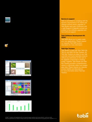 Tobii Studio Brochure | PDF