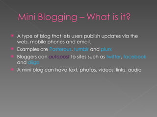 To blog, or not to blog | PPT