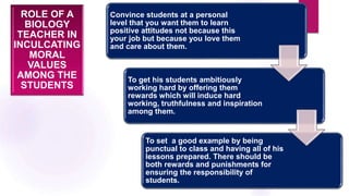 Teaching of biology | PPTX