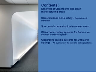 Tobslak cleanroom coatings | PPT