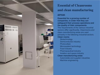 Tobslak cleanroom coatings | PPT