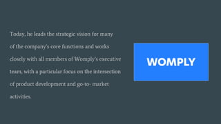 Toby Scammell - Founder of Womply | PPTX