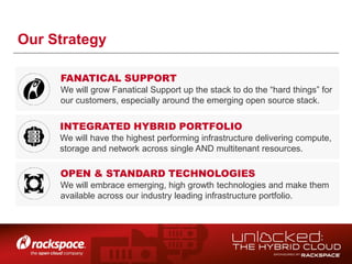 Toby Owen - Rackspace the next phase / Unlocked: the Hybrid Cloud 12 May 2014 | PDF | Cloud ...