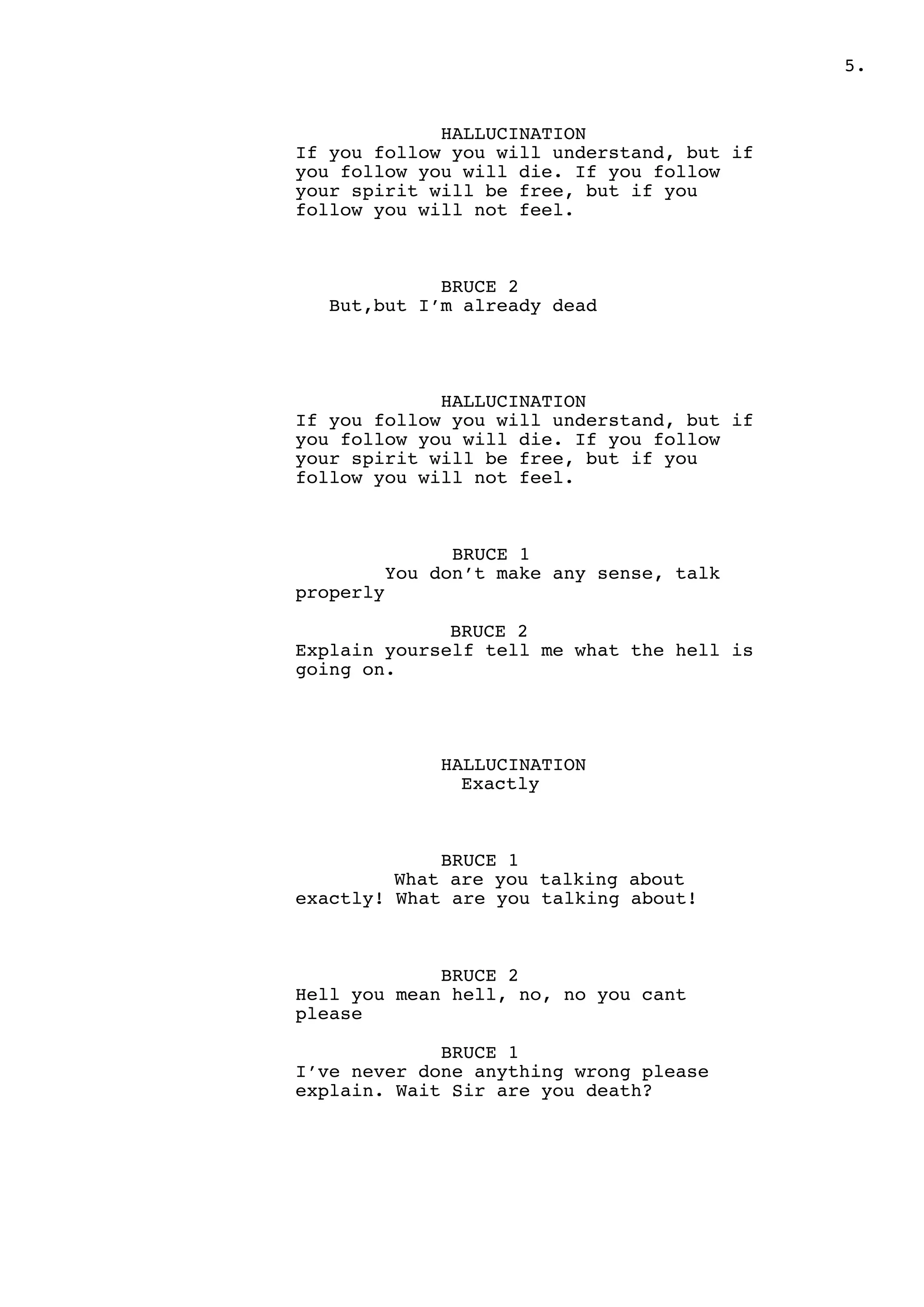 Toby's script | PDF | Obscenity and Profanity | Sensitive Topics