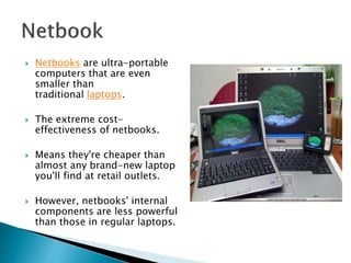 Types of computer | PPTX | Computing | Technology & Computing