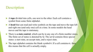Turing machine-TOC | PPTX