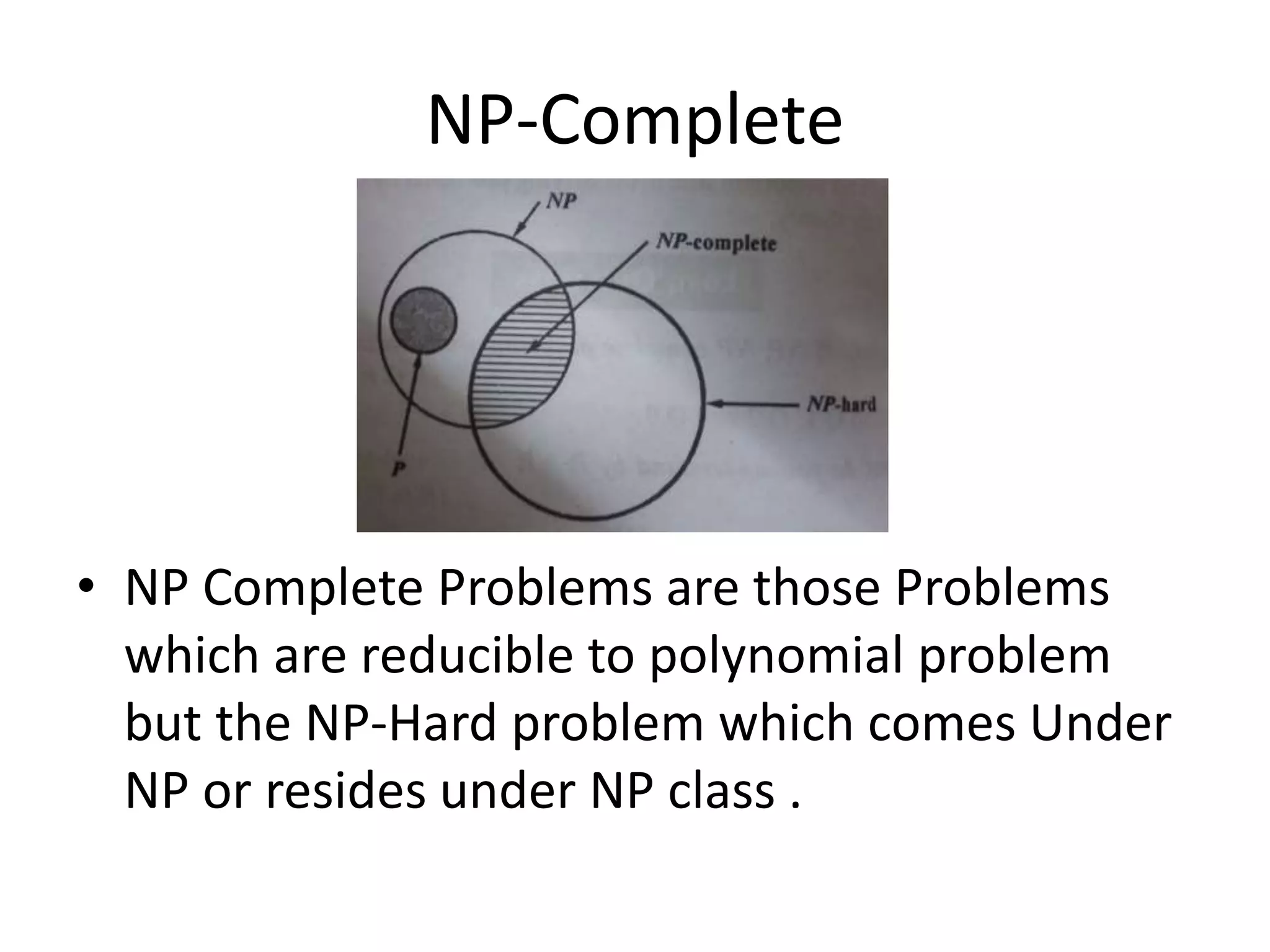 NP Complete Problems | PPTX