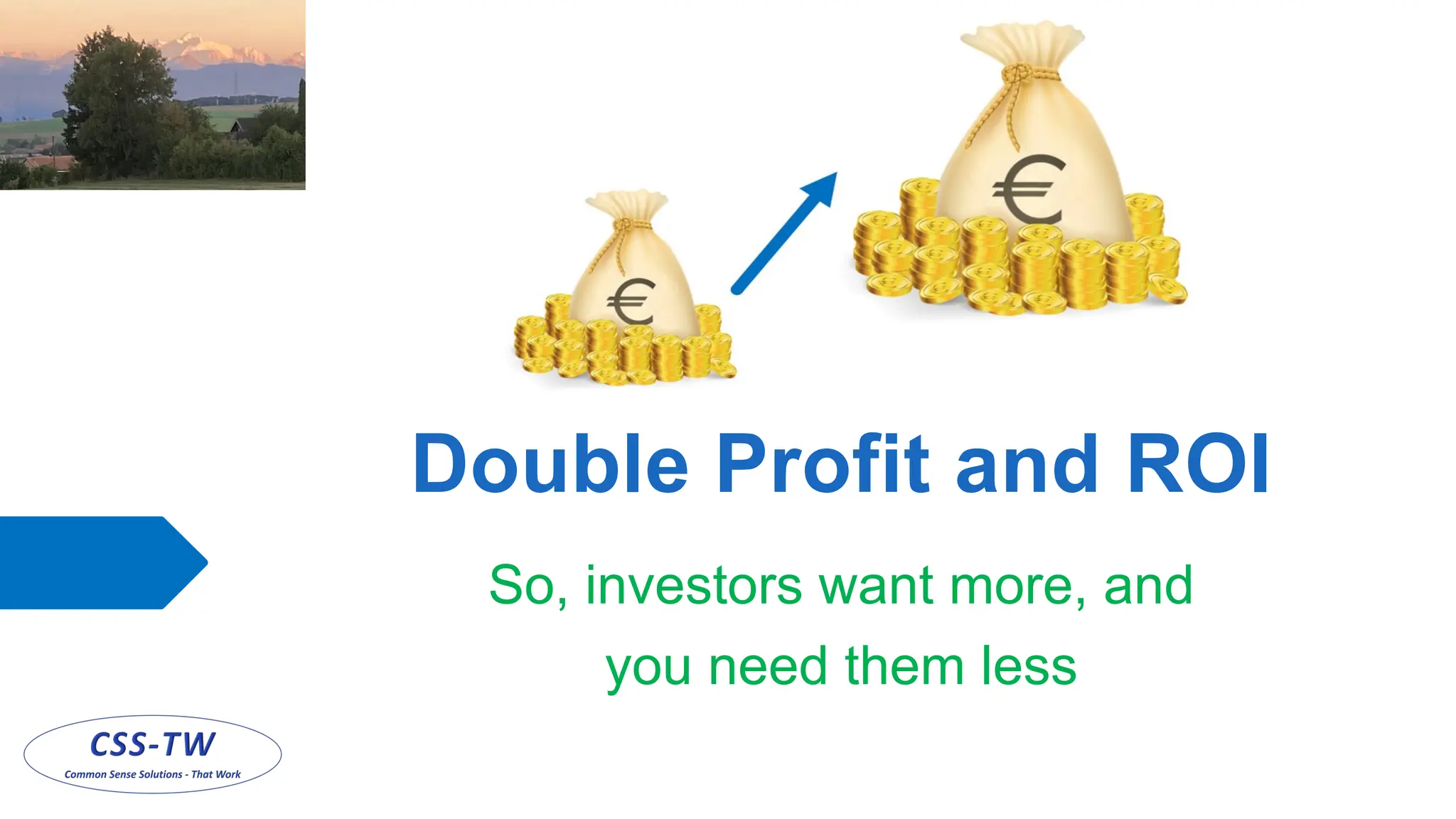 Double Profit and ROI (with The Theory of Constraints) does not ...