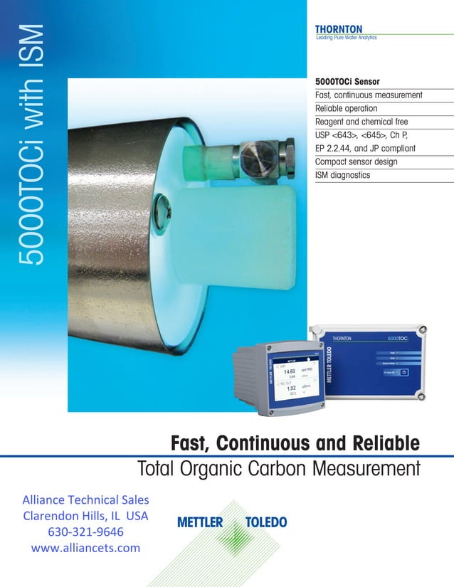TOC Total Organic Carbon Analyzer | PDF | Chemistry | Science