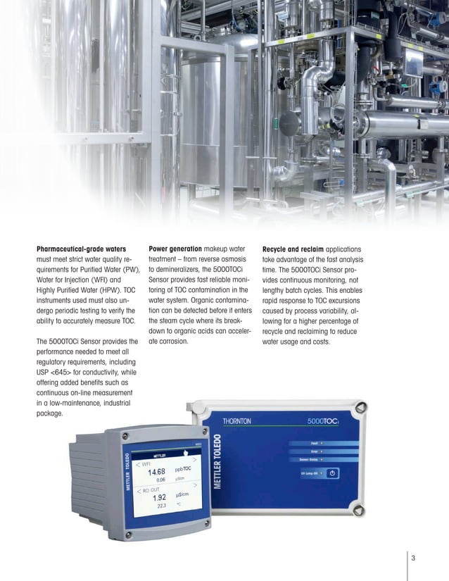 TOC Total Organic Carbon Analyzer | PDF | Chemistry | Science