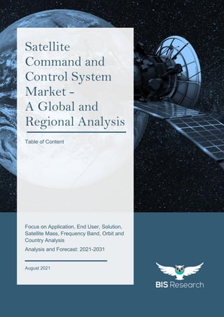 Satellite Command and Control System: Rising Usage of Commercial Off ...