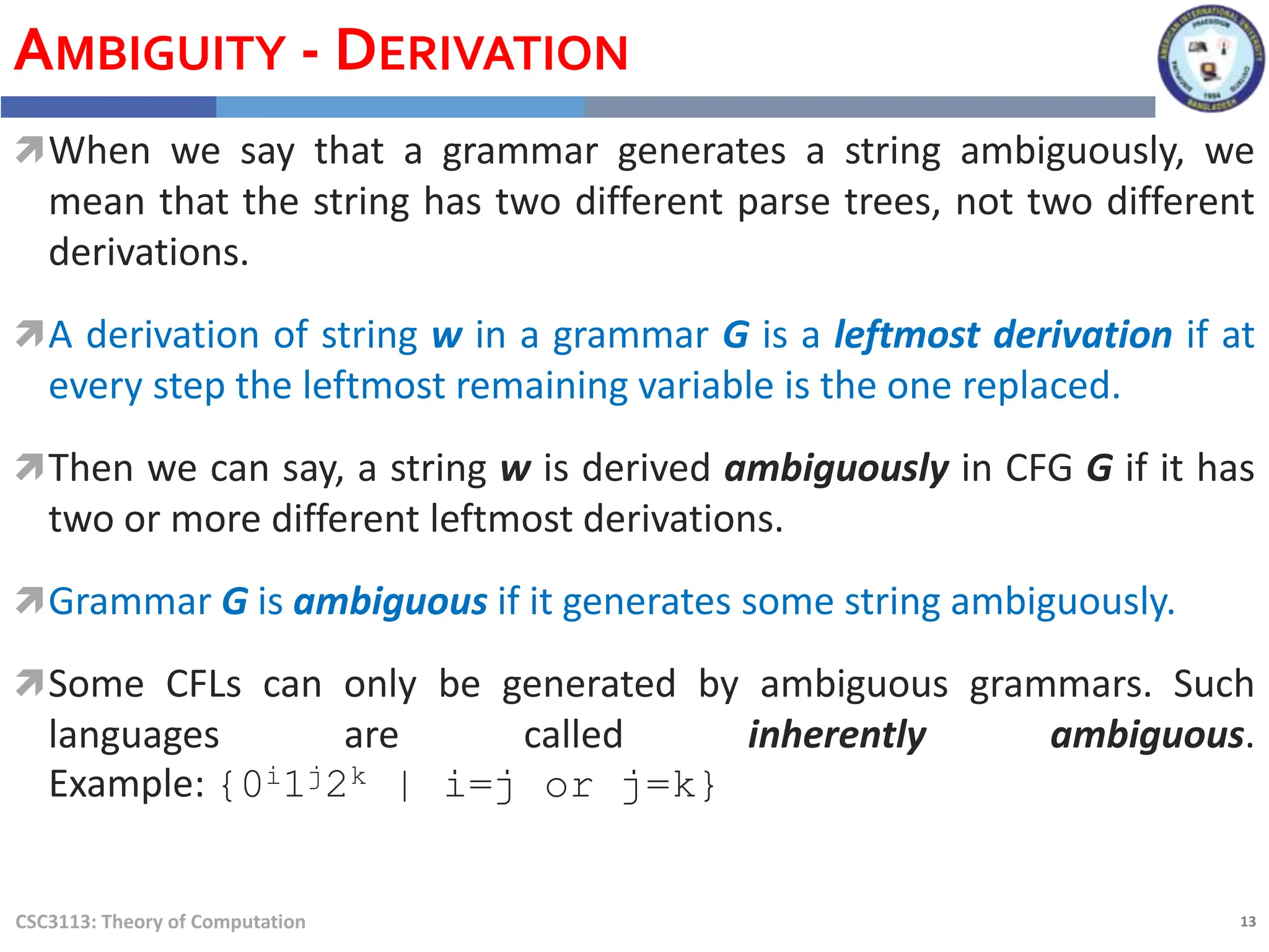 Theory of computation Lecture Slide(Chomsky Normal Form).pptx