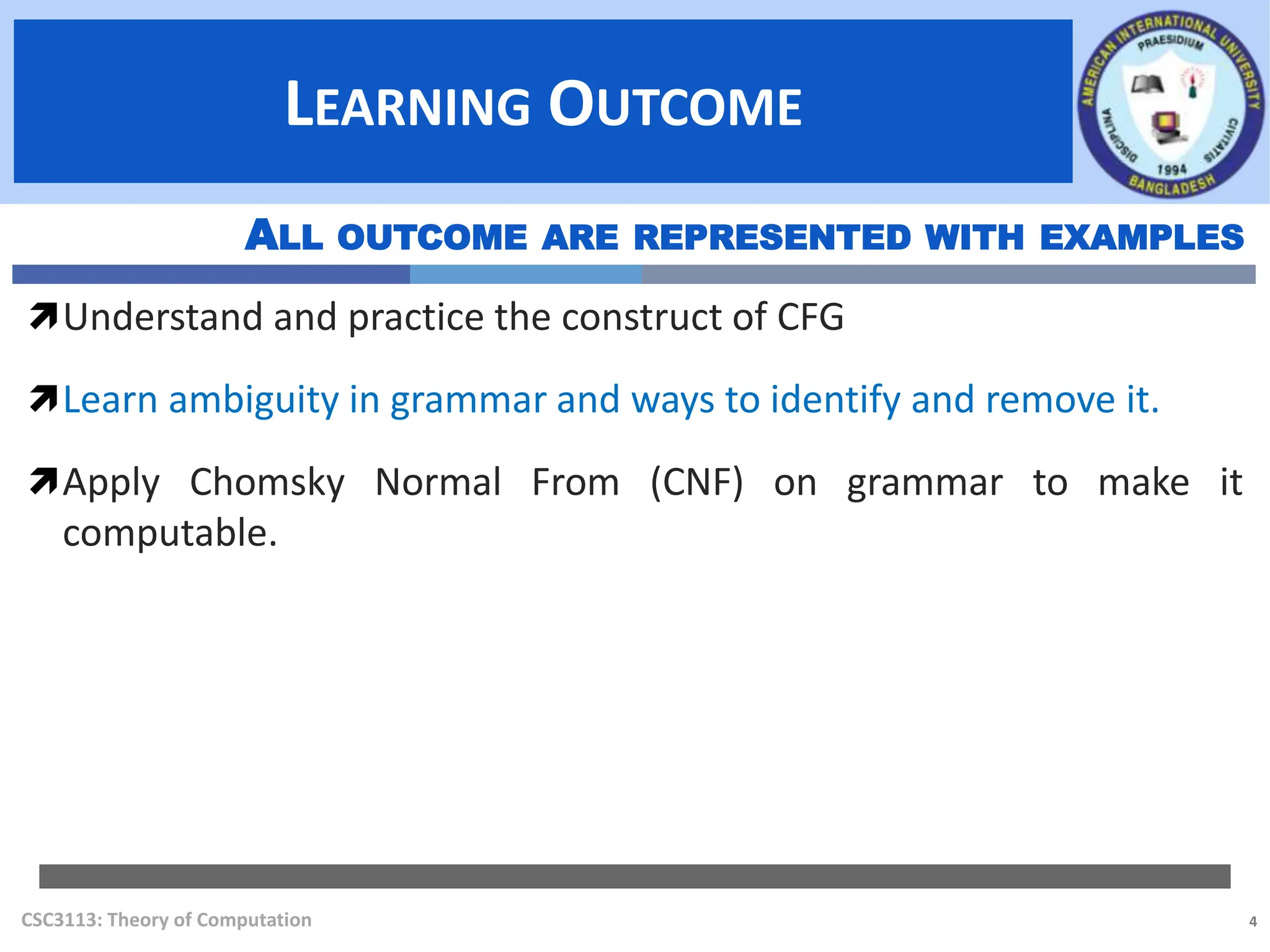 Theory of computation Lecture Slide(Chomsky Normal Form).pptx