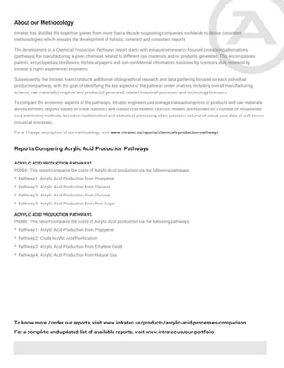 Evaluation of Acrylic Acid Production Processes | PDF | Chemistry | Science