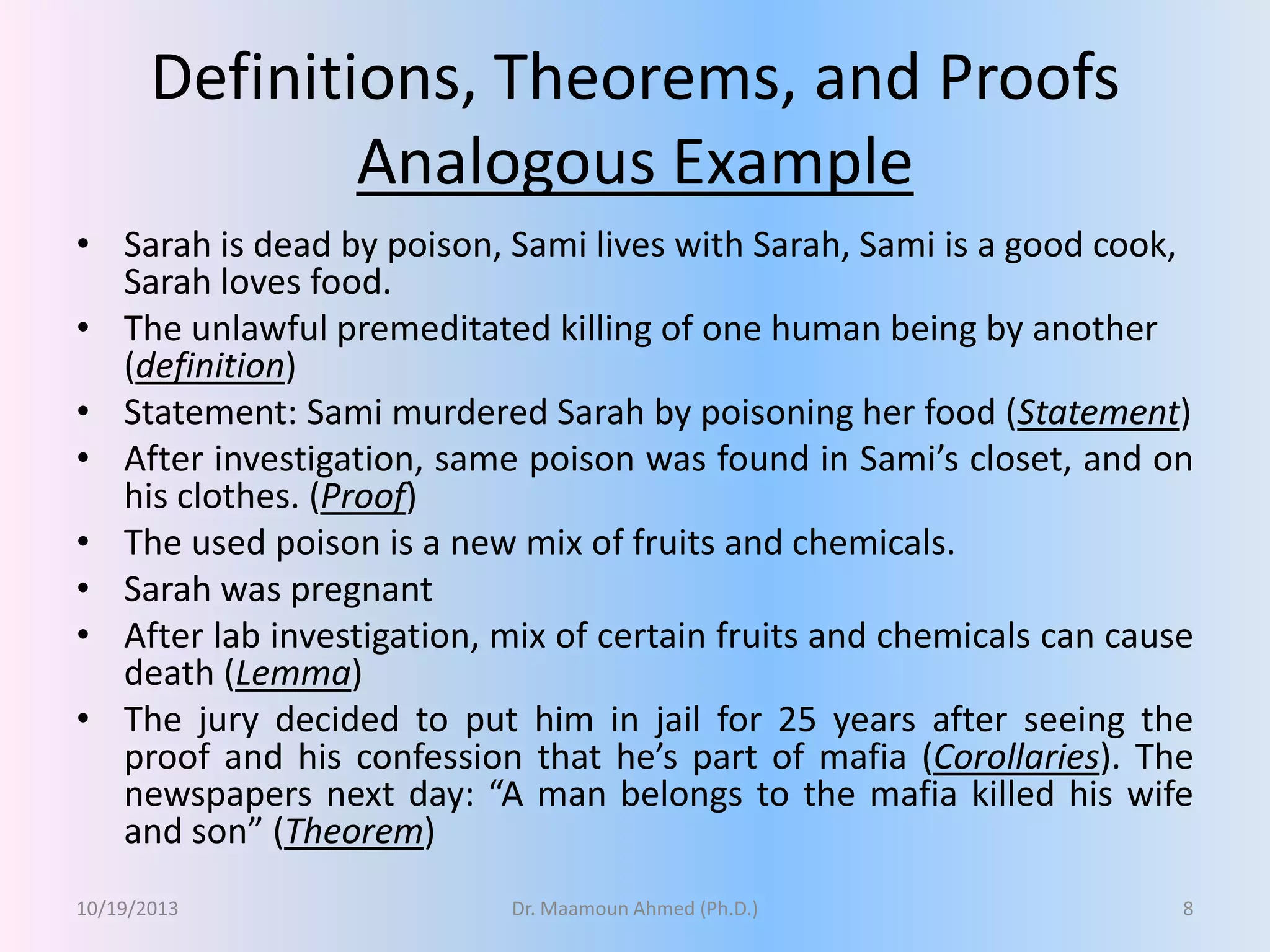 Theory of Computation - Strings and Languages and Proofs (Lecture 2) | PPTX