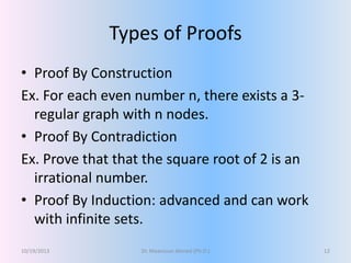 Theory of Computation - Strings and Languages and Proofs (Lecture 2) | PPTX