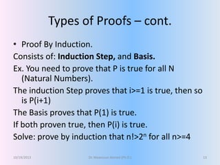 Theory of Computation - Strings and Languages and Proofs (Lecture 2) | PPTX