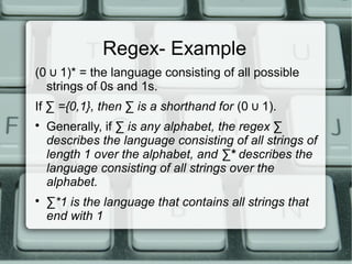 Theory of Computation - Lectures 4 and 5 | PPT