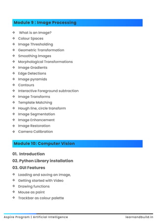 Best Artificial Intelligence Course | Online program | certification course | PDF | Programming ...