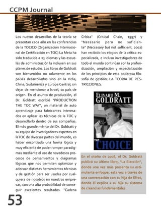 TOC goldratt | PDF