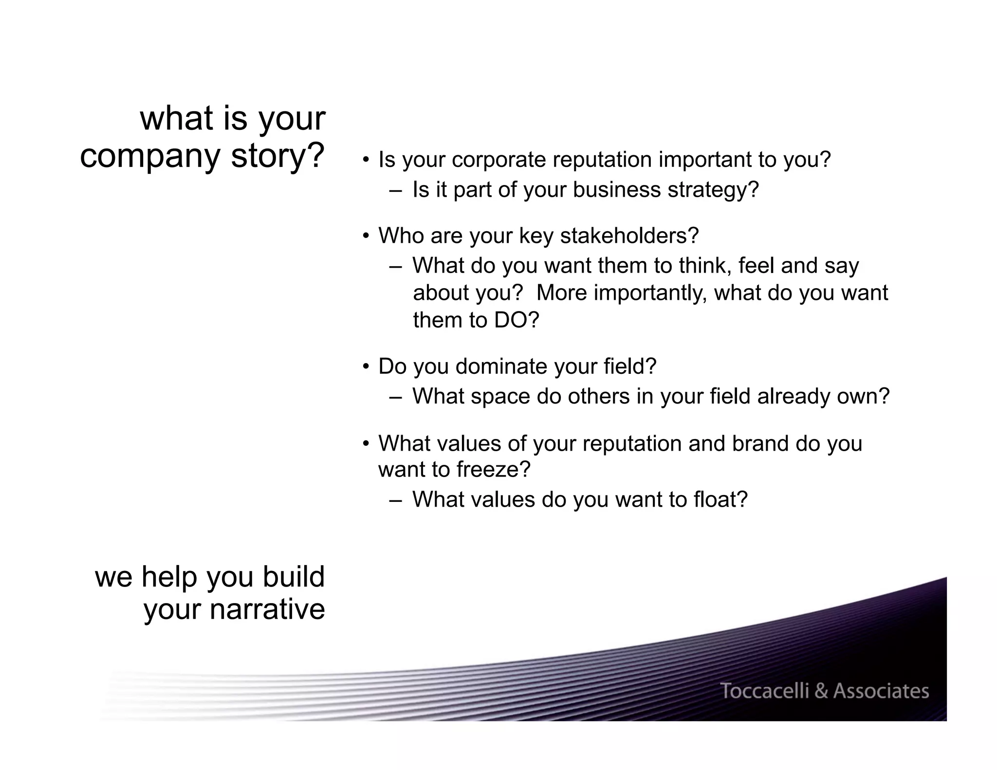 Toccacelli Credentials | PDF