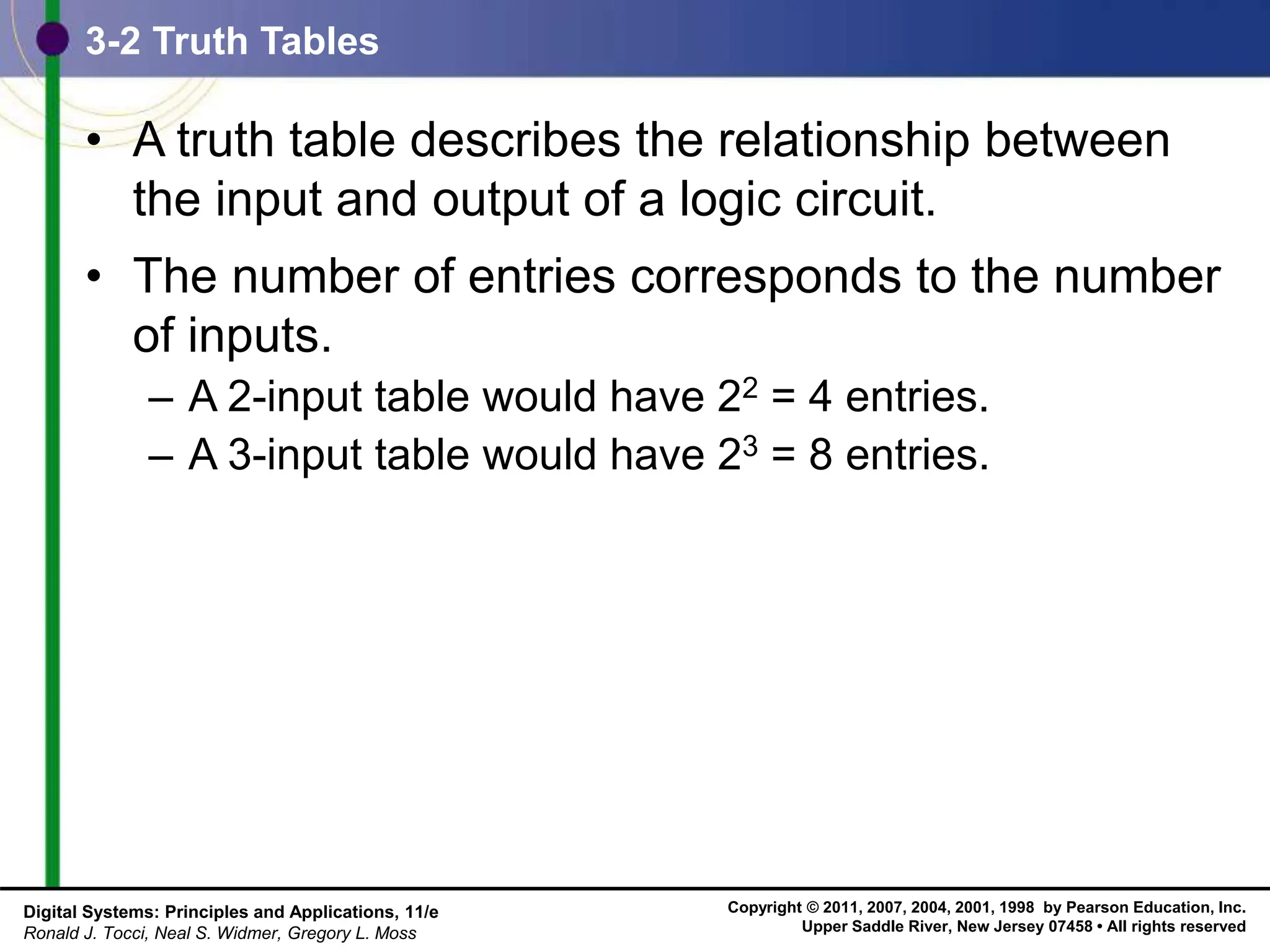 Tocci Chapter 3 – Describing Logic Circuits | PPT