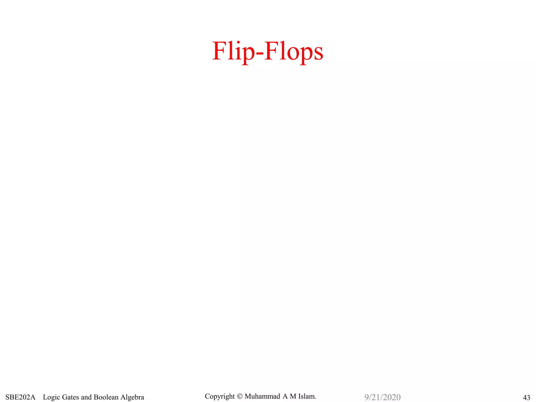 Tocci Ch 3 5 Boolean Algebra Logic Gates Combinational Circuits F Fs Related Circuits Ppt