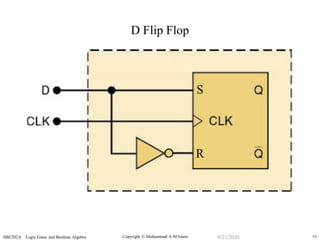 Tocci ch 3 5 boolean algebra, logic gates, combinational circuits, f fs ...