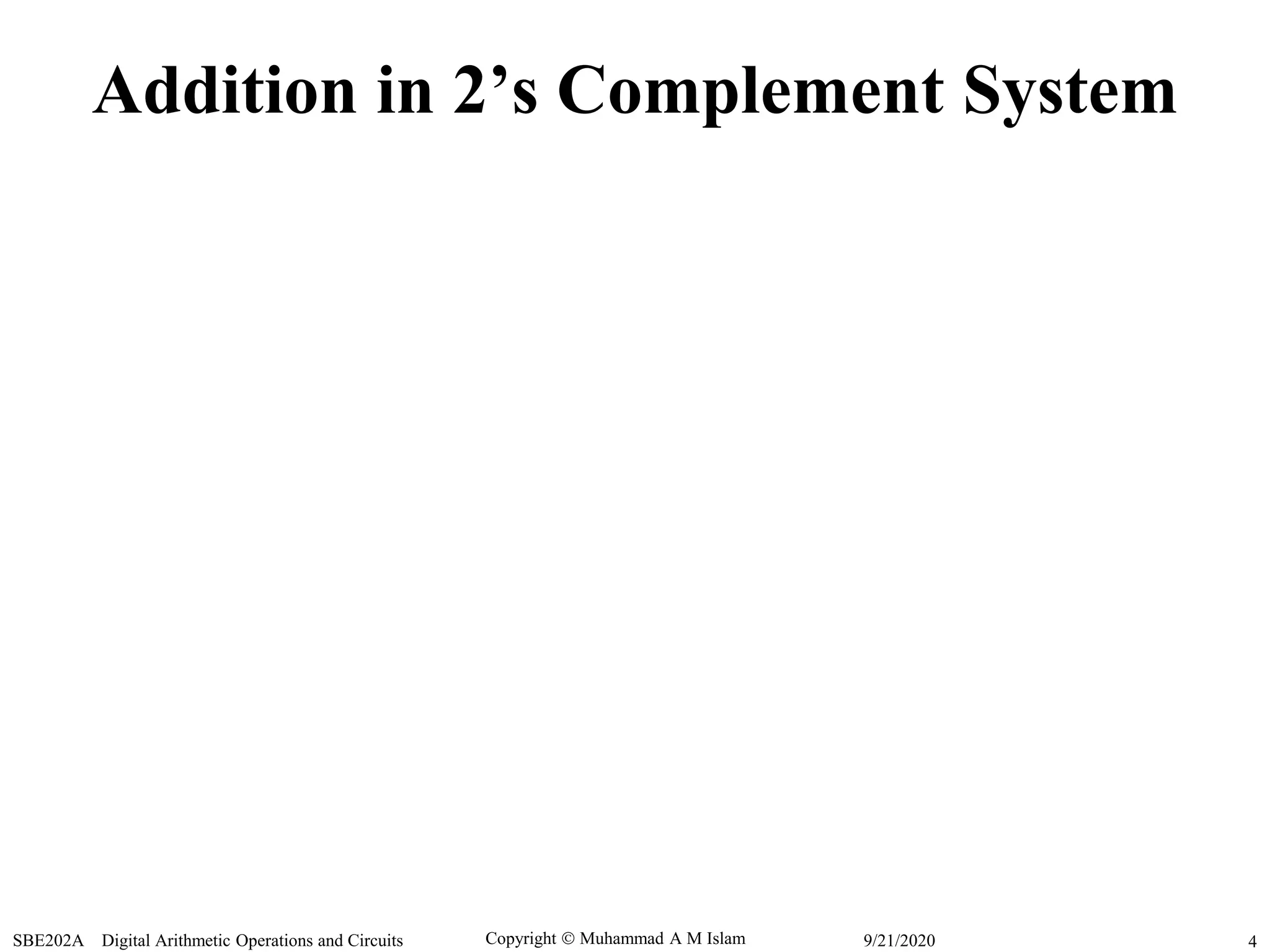 Tocci ch 6 digital arithmetic operations and circuits | PPT