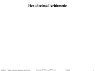 Tocci ch 6 digital arithmetic operations and circuits | PPT