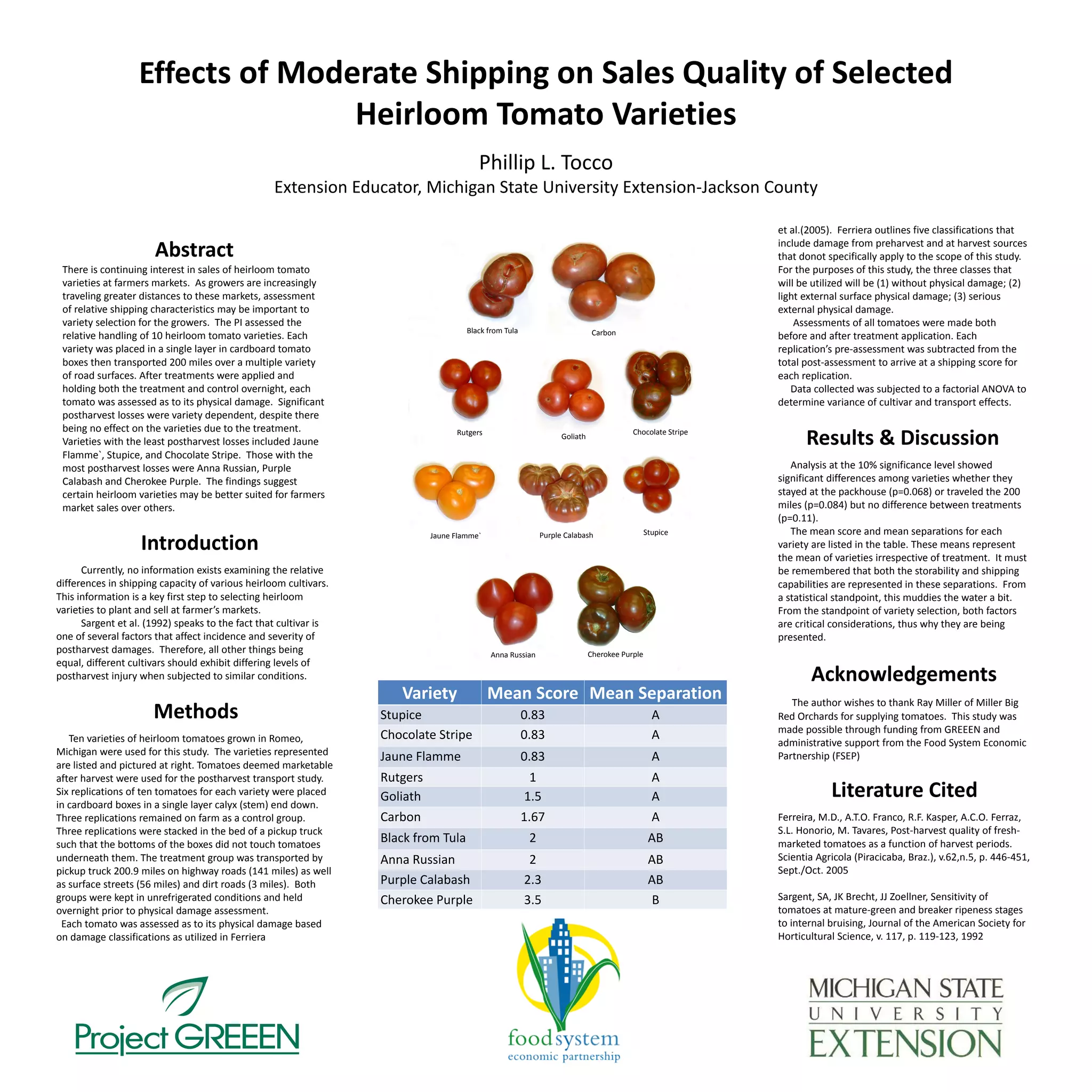 Tocco tomato poster as submitted to nacaa in 2012 | PDF