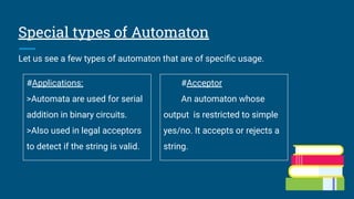 Theory of Computation Basic Concepts and Grammar | PDF