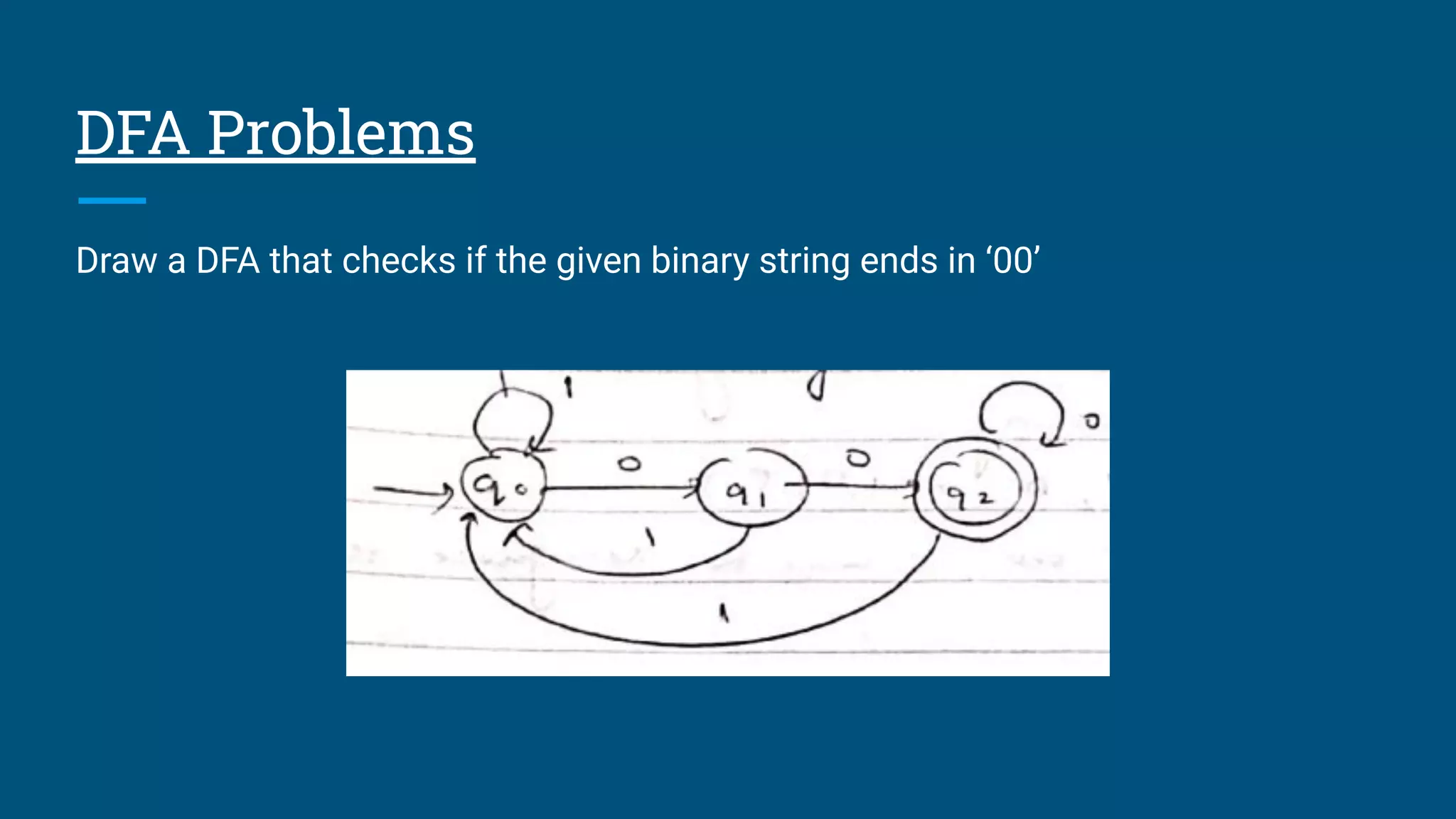 Theory Of Computation Basics Of Finite Acceptors Ppt