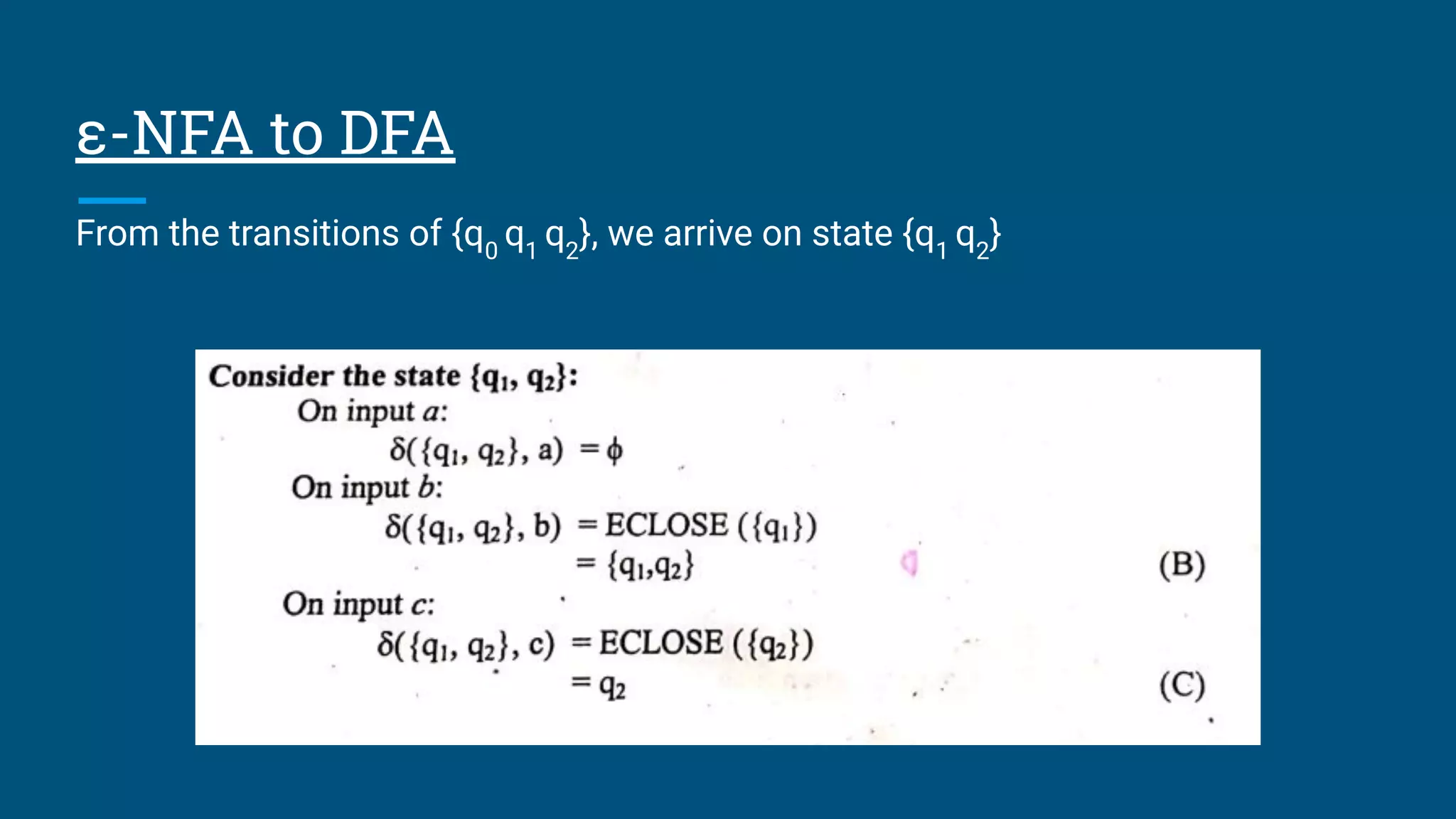 Theory Of Computation Fsm Conversions And Problems Ppt
