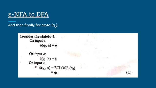 Theory Of Computation Fsm Conversions And Problems Ppt