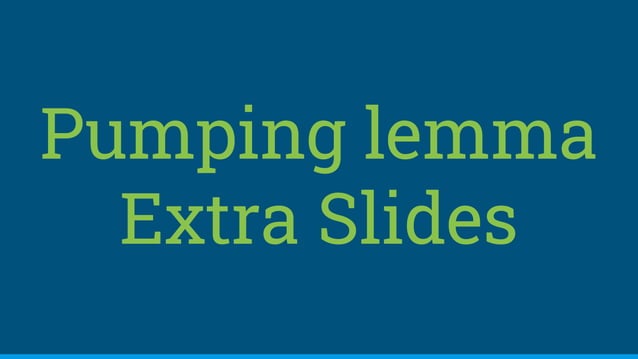 Theory Of Computation Regular Expressions Minimisation And Pumping Lemma Pdf