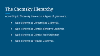 Theory of Computation Grammar Concepts and Problems | PDF | Programming Languages | Computing