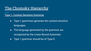 Theory of Computation Grammar Concepts and Problems | PDF
