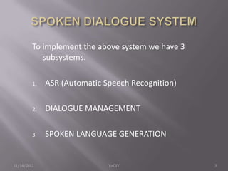 Automatic Speech Recognition | PPT