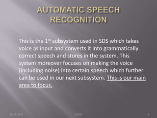 Automatic Speech Recognition | PPT