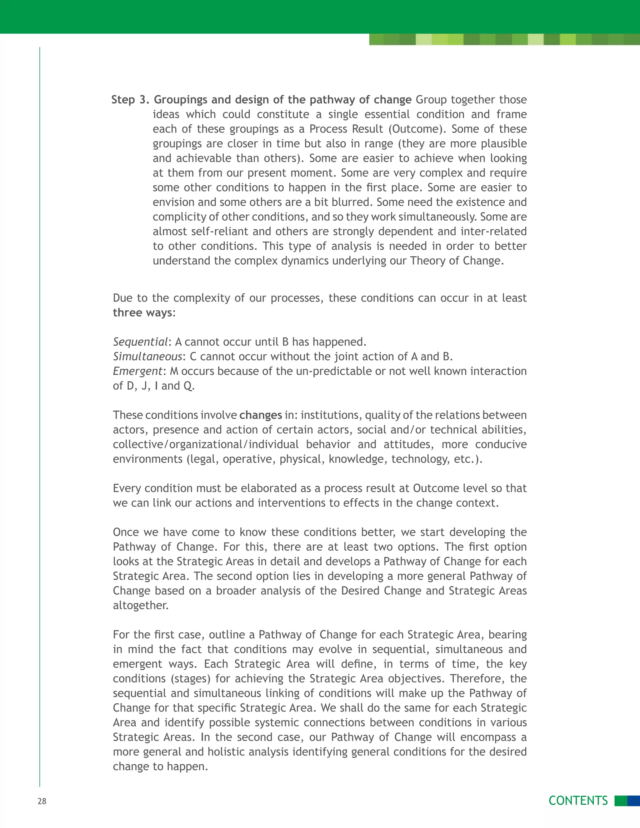 THEORY OF CHANGE | PDF