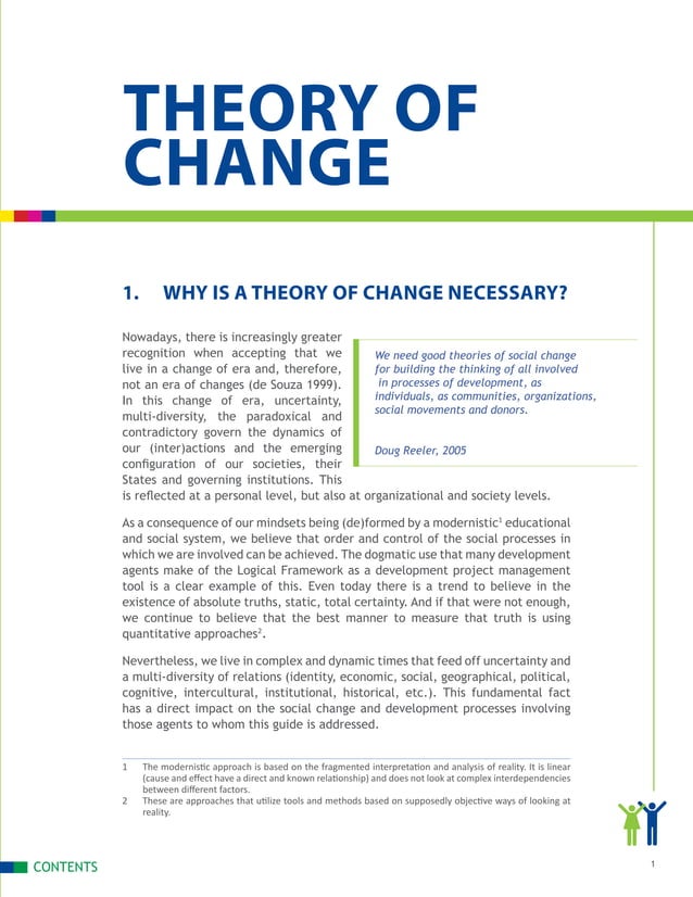 THEORY OF CHANGE | PDF