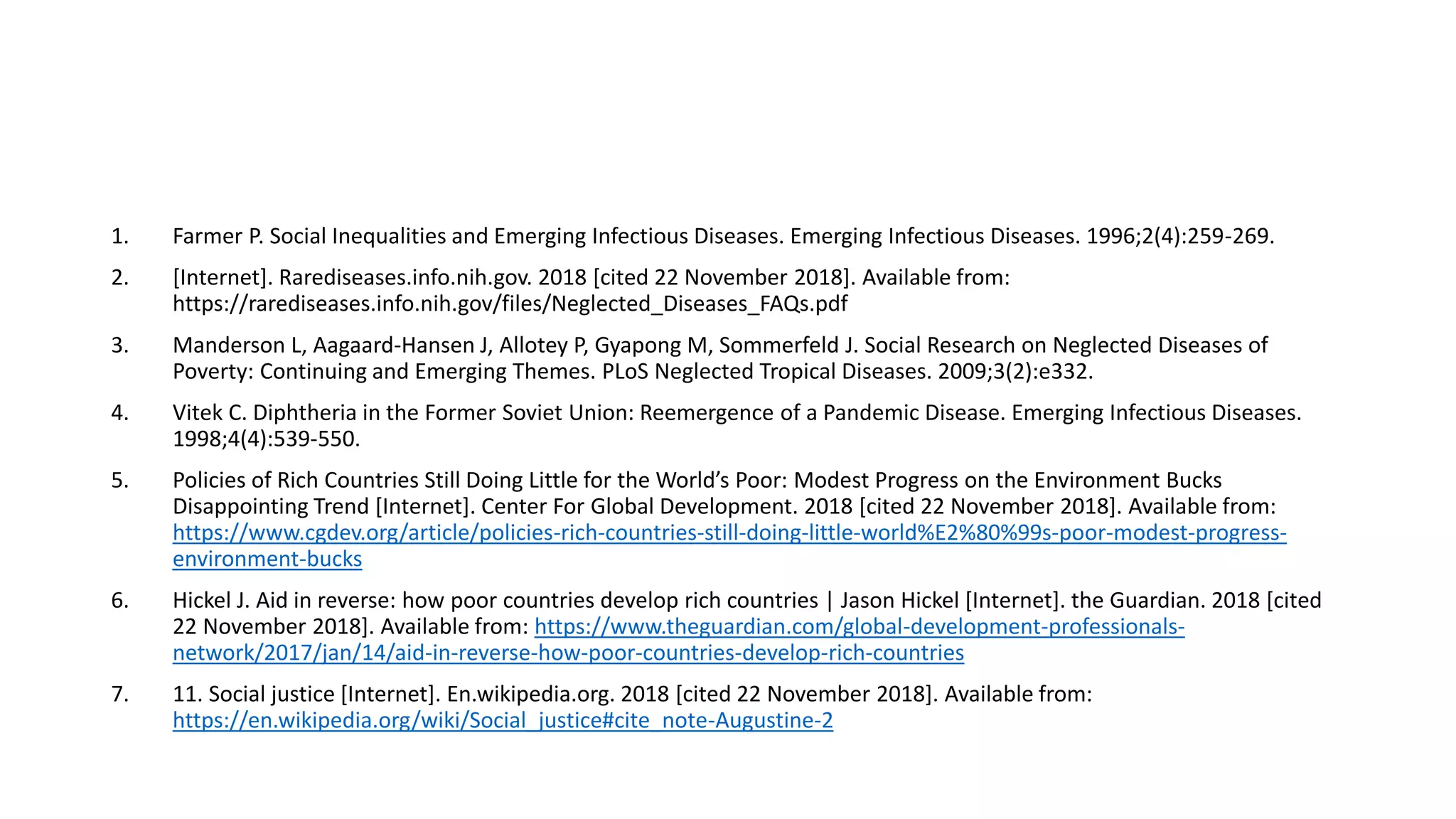 The Changing Nature of Infectious Diseases | PPTX