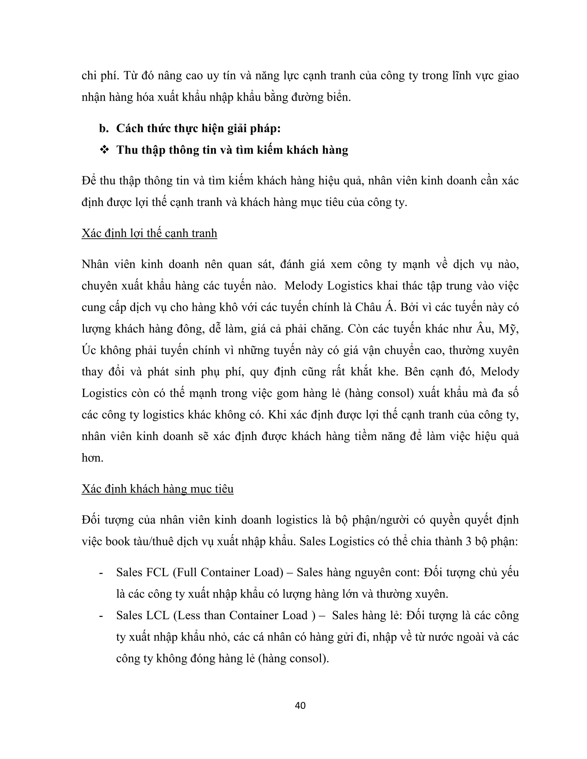 Tổ chức thực hiện nghiệp vụ giao nhận hàng hóa xuất khẩu, HAY! | PDF